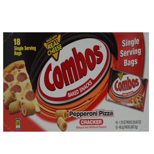 Combos Pepperoni Pizza Cracker - Maskas