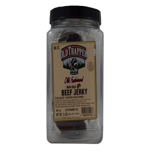 Old Trapper Old Fashioned Beef Jerky Rounds - Maskas