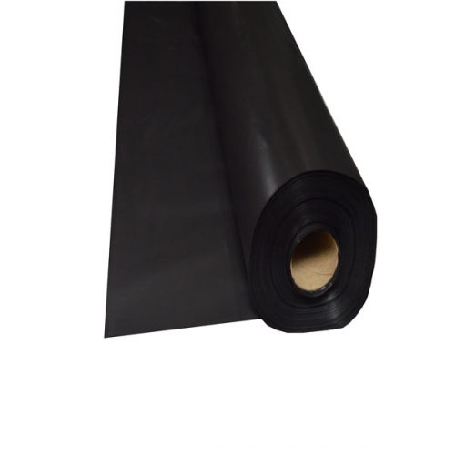 Black Plastic Table Cover Roll 40" X 300' - Maskas