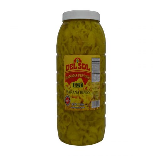 Del-Sol Banana Pepper Rings Hot - Maskas